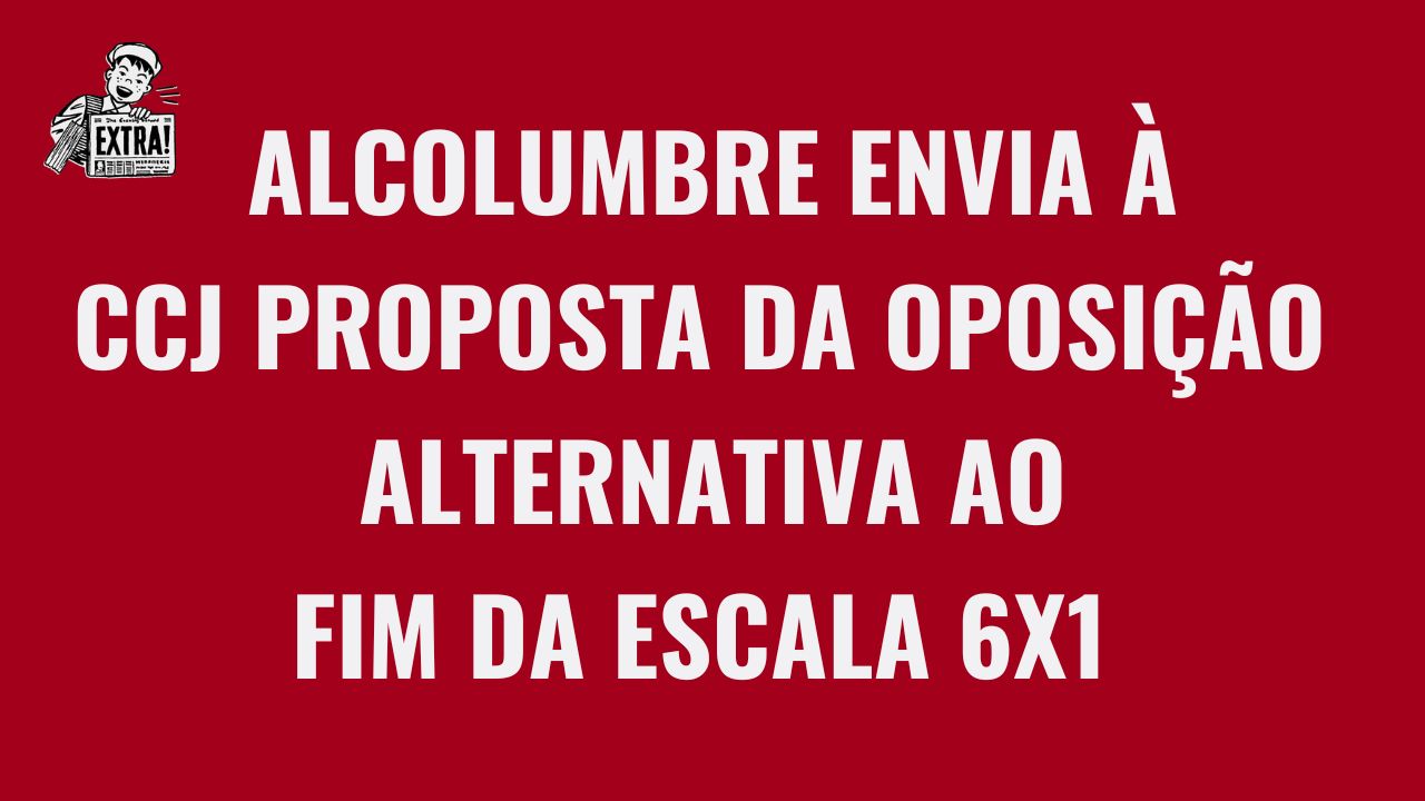 Alcolumbre envia à CCJ proposta da oposição alternativa ao fim da ...